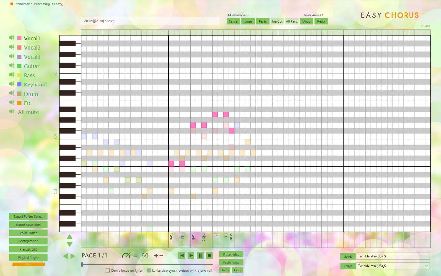 EASY CHORUS(US) | 独学番長 nekopom.jp