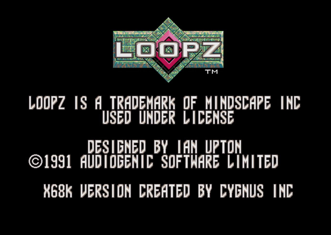 X68000Z Game ZAVAS(サバッシュ) / LOOPZ (ループス) | 独学番長 nekopom.jp